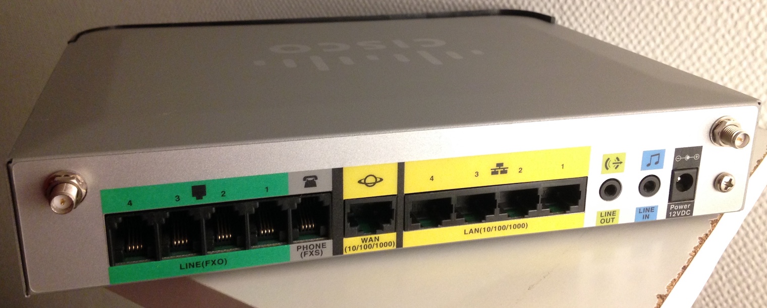 Cisco UC 320W – Use as an FXO adapter (or, the struggle of making ...